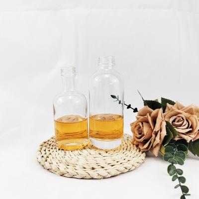 中国 200ml 375ml 500ml 700ml 750ml 丸い形 凍った白氷ワイン ワイン ガラスボトル 販売のため