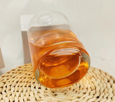 中国 750ml 700ml 高い丸いカスタムガラスボトル 水飲料 ラム ウォッカ ウィスキー ジン 酒 販売のため