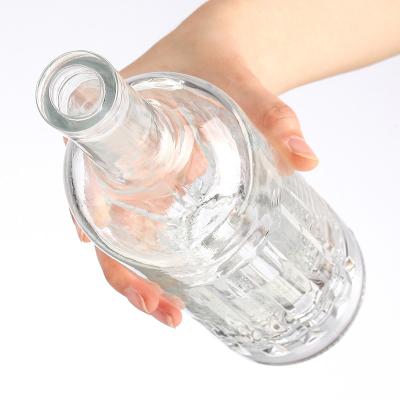 Cina Materiale di vetro 2021 Bouteil Verr 1L Vis per Jus YunCheng GuanYu Bottiglia Champagne Bottiglia in vendita