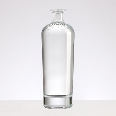 China 500ml Wine Glass Bottle with Cork Clear Transparent and Acid Etch Surface Handling for sale