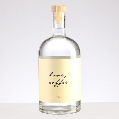 中国 500ml 700ml 1000ml 酒/ヴォッカ/ブランデー/ウイスキー/ワインのホットスタンプ用空のガラスボトル 販売のため