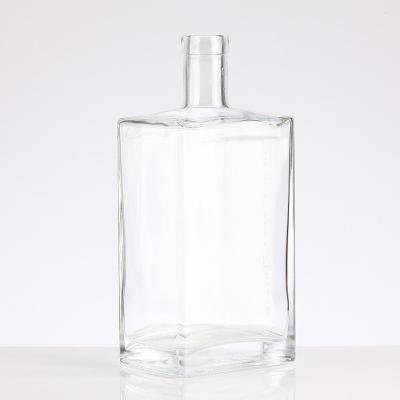 Cina OEM/ODM Benvenuto Rivestimento in vetro a pietra finitura 750 ml Vodka 500 ml bottiglia di vetro per industria in vendita