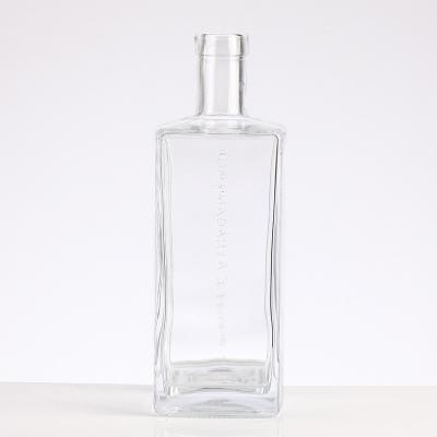 Cina OEM/ODM Benvenuto Rivestimento in vetro a pietra finitura 750 ml Vodka 500 ml bottiglia di vetro per industria in vendita
