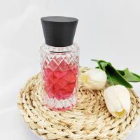 China Acid Etch Surface Handling Perfume Bottle for Empty Glass Bottle Hanging Car Diffuser for sale