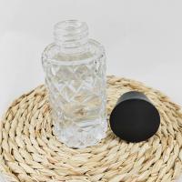 China Acid Etch Surface Handling Perfume Bottle for Empty Glass Bottle Hanging Car Diffuser for sale