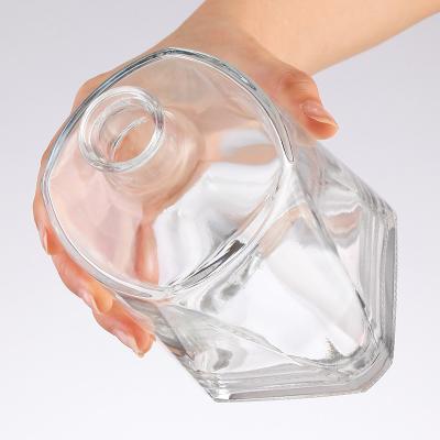 中国 天然木製コルクと透明ガラス 豪華 フリントジンのボトル 100ml 200ml 375ml 500ml 750ml 販売のため