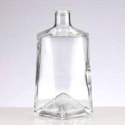 中国 天然木製コルクと透明ガラス 豪華 フリントジンのボトル 100ml 200ml 375ml 500ml 750ml 販売のため