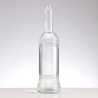 中国 200ml 375ml 500ml 700ml 750ml 1000ml OEM/ODM ジン・ウイスキー・リコールのための歓迎ガラスボトル 販売のため