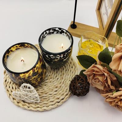 Cina 8 oz 10 oz 14 oz Luxury Empty Candle Jars Custom Logo Colorato Contenitore Capo e Scatola in vendita