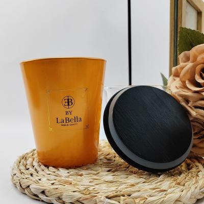 Cina Prodotti in vetro Etichetta privata personalizzata Vaso di candela di lusso per la fabbricazione di candele in vendita