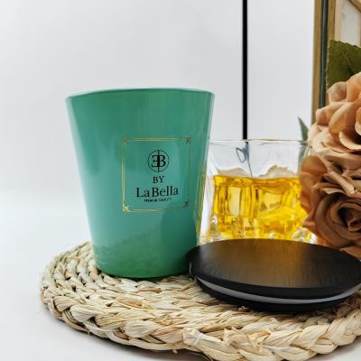 Cina Prodotti in vetro Etichetta privata personalizzata Vaso di candela di lusso per la fabbricazione di candele in vendita