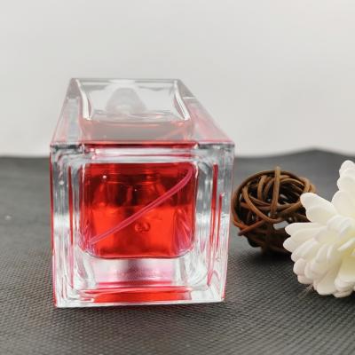 Cina Corpo di vetro Luxury Imballaggio personalizzato per bottiglia di profumo vuota riempiebile da 30 ml a 50 ml a 100 ml in vendita