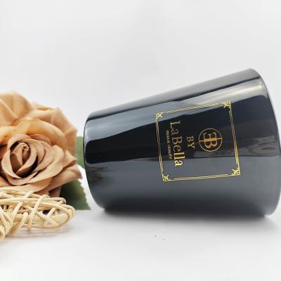 Cina Prodotti in vetro personalizzati Luxury Frosted Empty Glass Candle Jars per la fabbricazione di candele in vendita