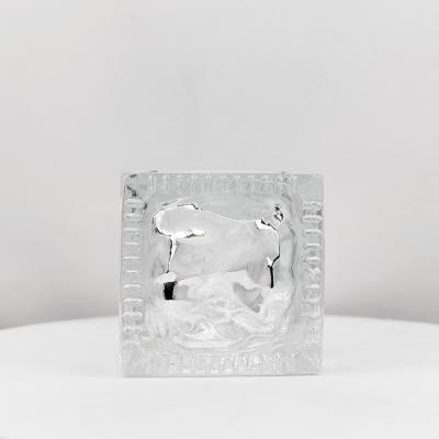 Cina Bottiglie di diffusore di vetro rotondo per aromaterapia di canna per profumi Bottiglia di vetro rettangolare con tappi in vendita
