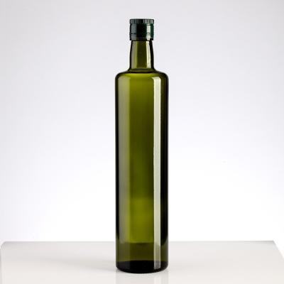 Cina Bottiglia di vetro per olio da cucina Bottiglia vuota chiara OEM/ODM Benvenuto Realizzata in vetro in vendita