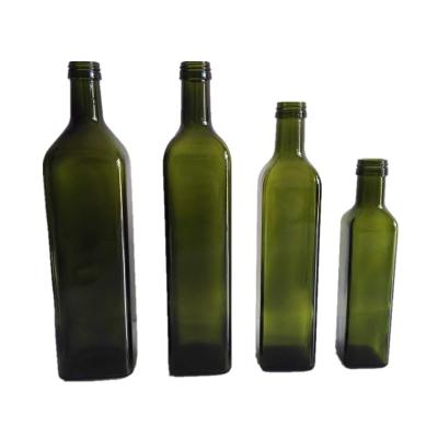 Cina Bottiglia di vetro per olio da cucina Bottiglia vuota chiara OEM/ODM Benvenuto Realizzata in vetro in vendita
