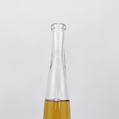 Cina Bottiglia di vetro trasparente per olio d'oliva 250 ml 500 ml 750 ml in vendita