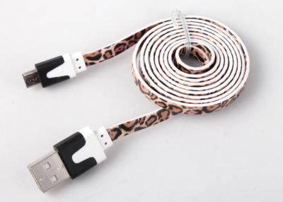 Cina Micro alta velocità di carico del cavo di USB stampata piano per la tassa e la sincronizzazione mobili in vendita