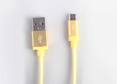 Cina micro cavo di carico ad alta velocità di USB intrecciato 1m per l'USB 2.0 del telefono cellulare in vendita