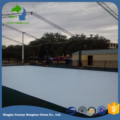 China Dovetail Connection Hdpe Material Synthetic Hockey Shooting Pad Smooth Surface Ice Rink Panel for sale