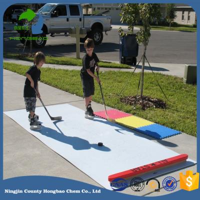 China Children Hockey Shooting Playard Synthetic Ice Rink Hdpe Sheet Floor Mat Board Thickness 20mm for sale
