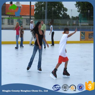 China 2017 High Quality Factory Price HDPE Artificial Ice Hockey Board Fence Barrier Dovetail Connect for sale