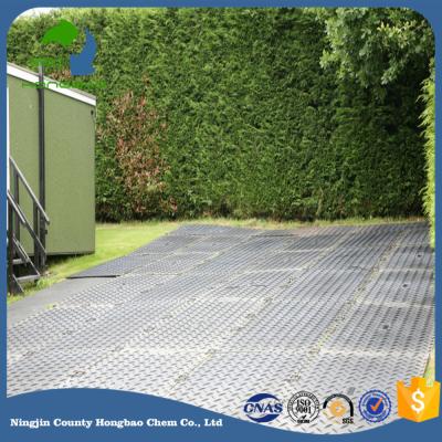 China Uhmwpe Plastic Sheet Temporary Ground Mat Recycled Plastic Road Support  Factory Price Tree Clearance Floor Ground Mat for sale
