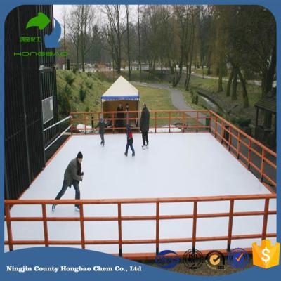 China Self Lubricating Synthetic Ice Rink Panel 1000*2000mm Dovetail Connection Anti Abrasion For Skating for sale