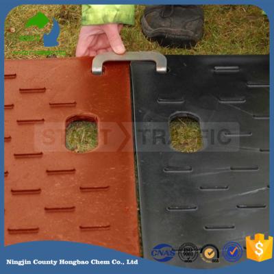 China Uhmwpe Ground Supporting Mat Temporary Road Grass Plate Custom Size Tree Clearance Application Factory Export Price for sale