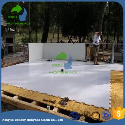 China Self Lubricating Anti Abrasion Hdpe Rink Panel Connection Dovetail Custom Size Thickness Factory Price for sale