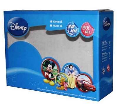 China Disney Paper Box Packaging With PVC Window , Gloss Art Paper Box for sale