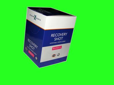 Paper Box Packaging For Recovery Shot , CMYK Printing Cardboard Box