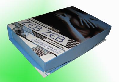 China Magnet Closure Custom Printed Cardboard Box Packaging , CMYK Printing Paper Box for sale