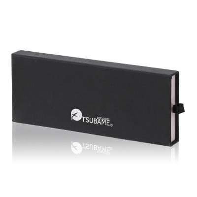China Black Color  Solid Cardboard Material Box With Custom Design Logo Printing for the Scissors Packaging for sale