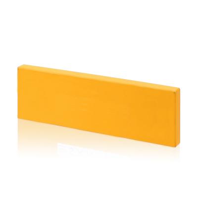 中国 Yellow Single Full Color Printing Rigid Cardboard Material Rectangle Shape Paperboard Box Packaging 販売のため