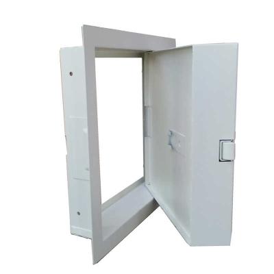 China European Market Modern Steel Fire Rated Ceiling Access Panel Perforated Trap Door for sale