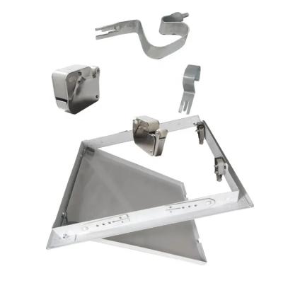 China Snap Lock Invisible Ceiling Inspection Door Galvanized Steel Metal Wall Access Panel for Ceiling for sale