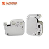 China Mini Spring Push Open Lock Snap Latch Galvanized Steel Material for sale