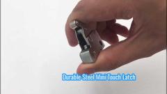 Durable Steel Mini Touch Latch for Access Panels