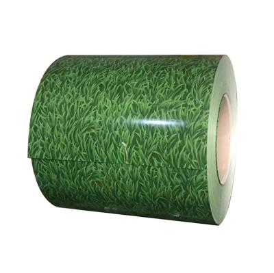 Cina Bobina d'acciaio di ASTM A755M Ppgi Prepainted Gi popolare poco modello dell'erba in vendita