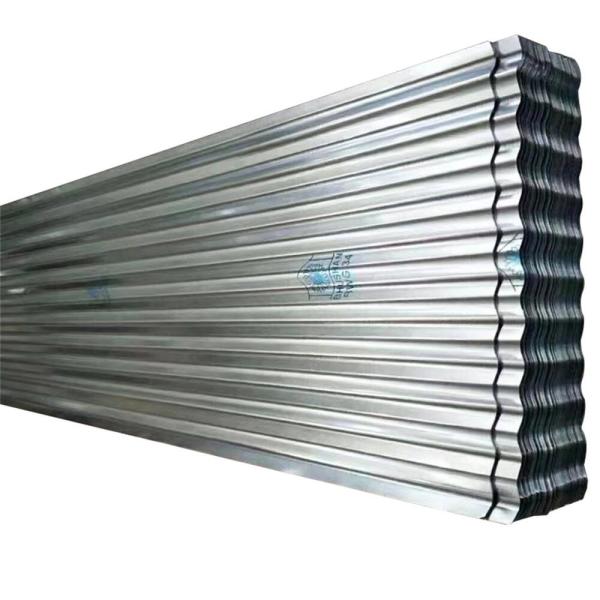 Quality 30 Gauge Galvanized Corrugated Sheet Wave Shape Zinc Roofing Sheet for sale