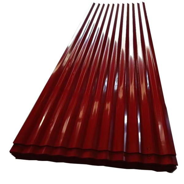 Quality Ppgi Prepainted Roofing Sheet Long Span Color Coated Corrugated for sale