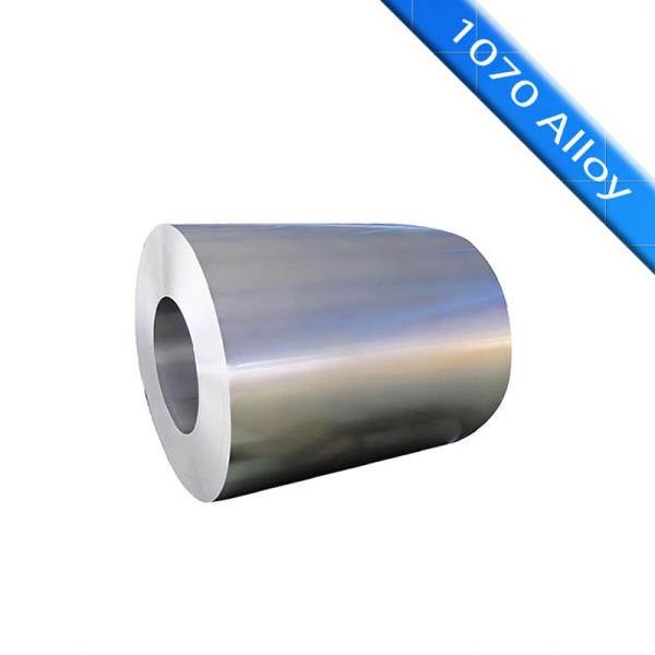 China 1070 Pure Aluminum Coil Aluminum Alloy Roll H12 / H14 / H16 Temper supplier