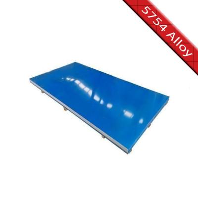China Corrosiebestendigheid EN AW 5754 Aluminiumplaat voor gesloten aanhangwagen Te koop