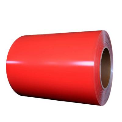 Cina 3003 H24 Colorato rosso Pvdf bobina di foglio di alluminio per parete a tenda in vendita
