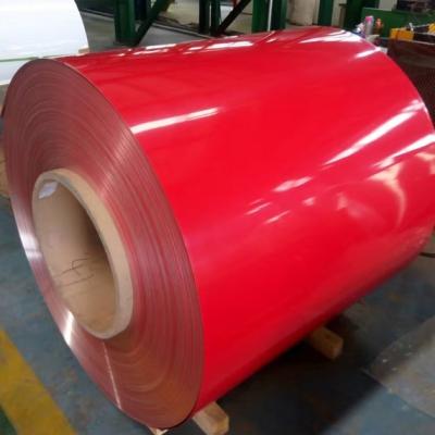 Cina 3003 H24 bobina d'alluminio preverniciata in rosso ad alta resistenza per ACP in vendita