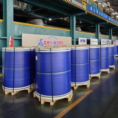 Cina 3004 Colore blu PVDF bobina di foglio di alluminio per foglio di copertura in vendita