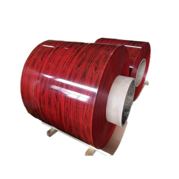 Quality 3003 Wood Grain Aluminum Coil Wood Aluminum Sheet For Kitchen Cabinet Panel for sale