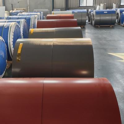 Cina 3003 Materie di piastra ondulata di alluminio per tetto in mattoni rosso in vendita