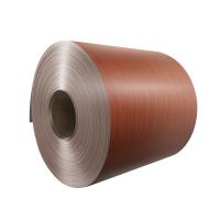 Quality Eco-Friendly Wooden Surface Coated Aluminium Coil Wooden Aluminum Coil manufacturer